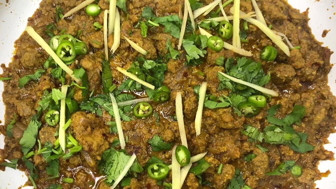 dum keema recipe | dum keema pakistani recipe - YouTube