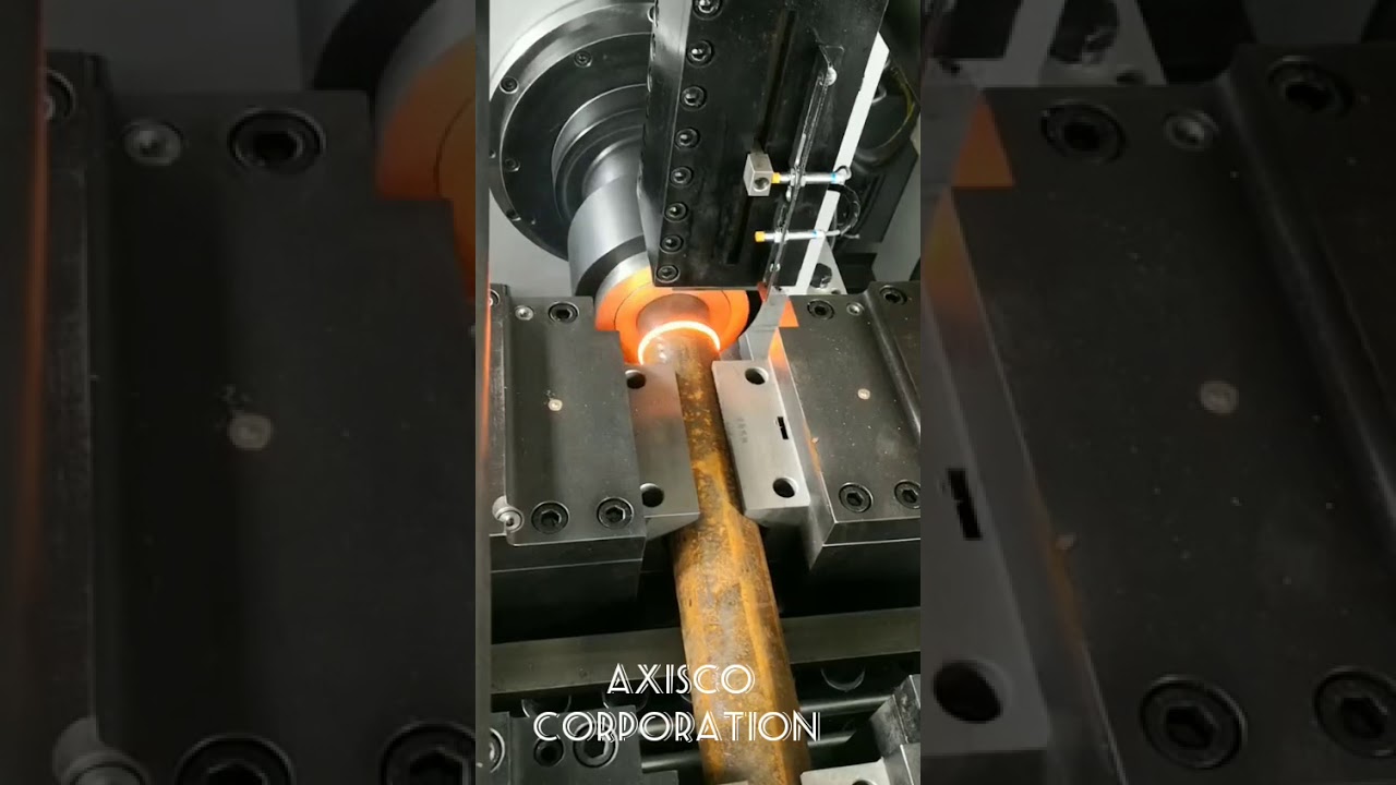 AXISCO CORPORATION -FRICTION WELDING MACHINE FOR DRILL RODS, PUMP ...
