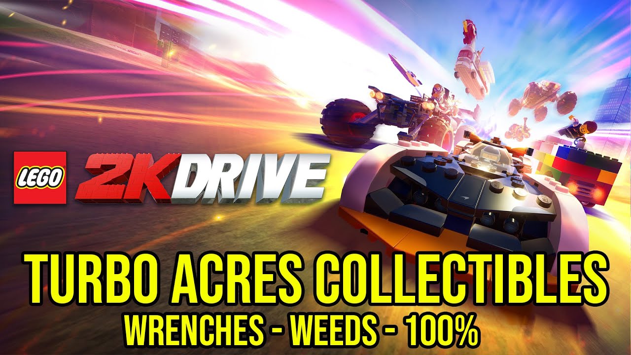 Todos os coletáveis de Turbo Acres - Lego 2K Drive - YouTube