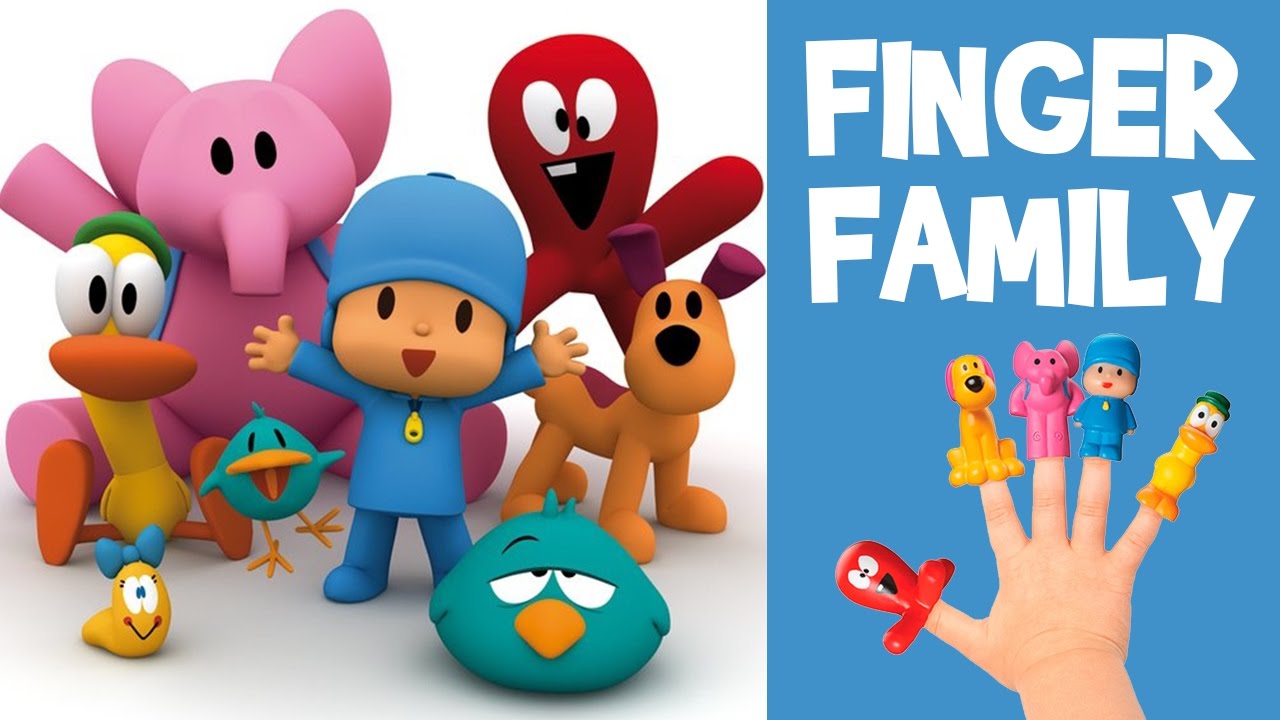 Dedoches Pocoyo Finger Family - Sing Finger Family Songs - YouTube