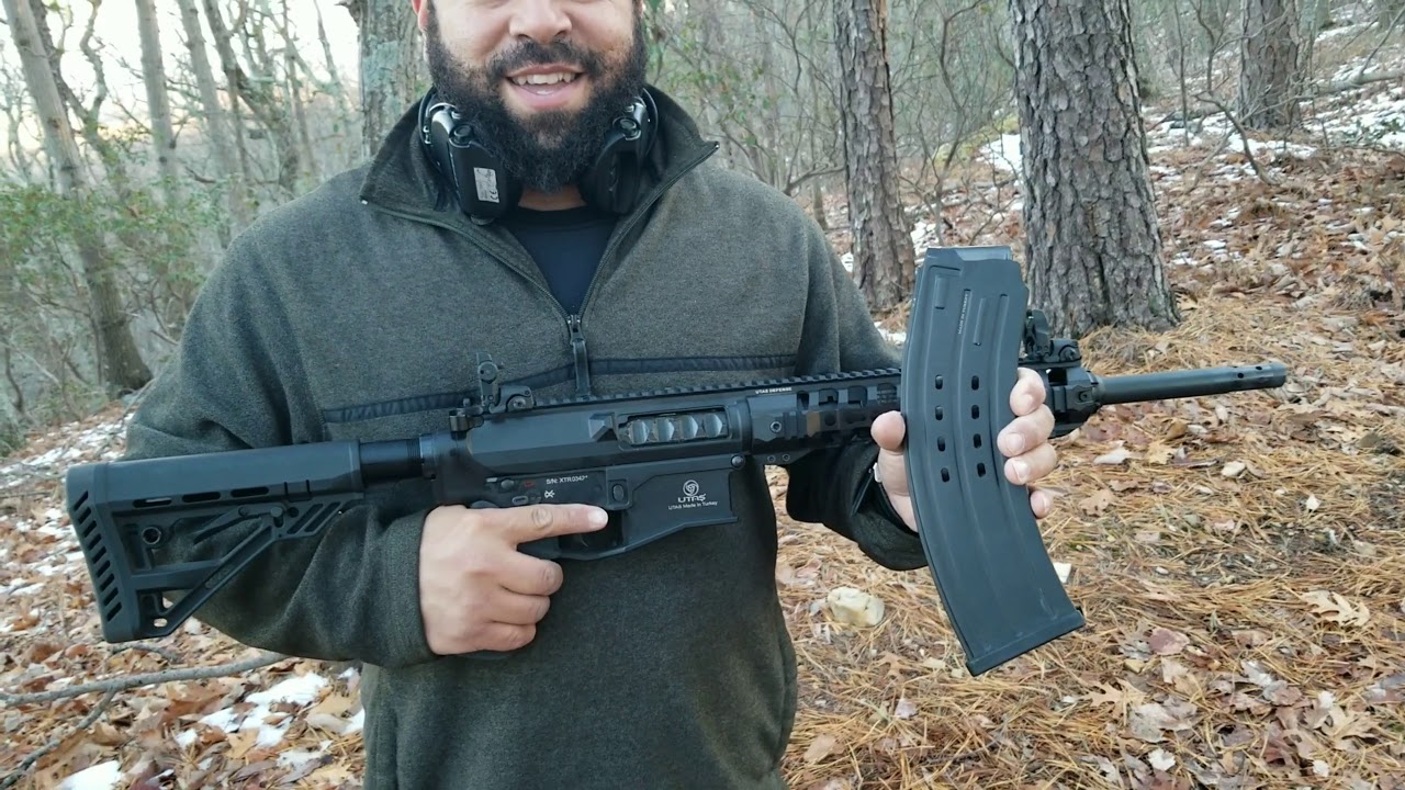 UTAS XTR 12 review! This semi-automatic shotgun is a beast! - YouTube