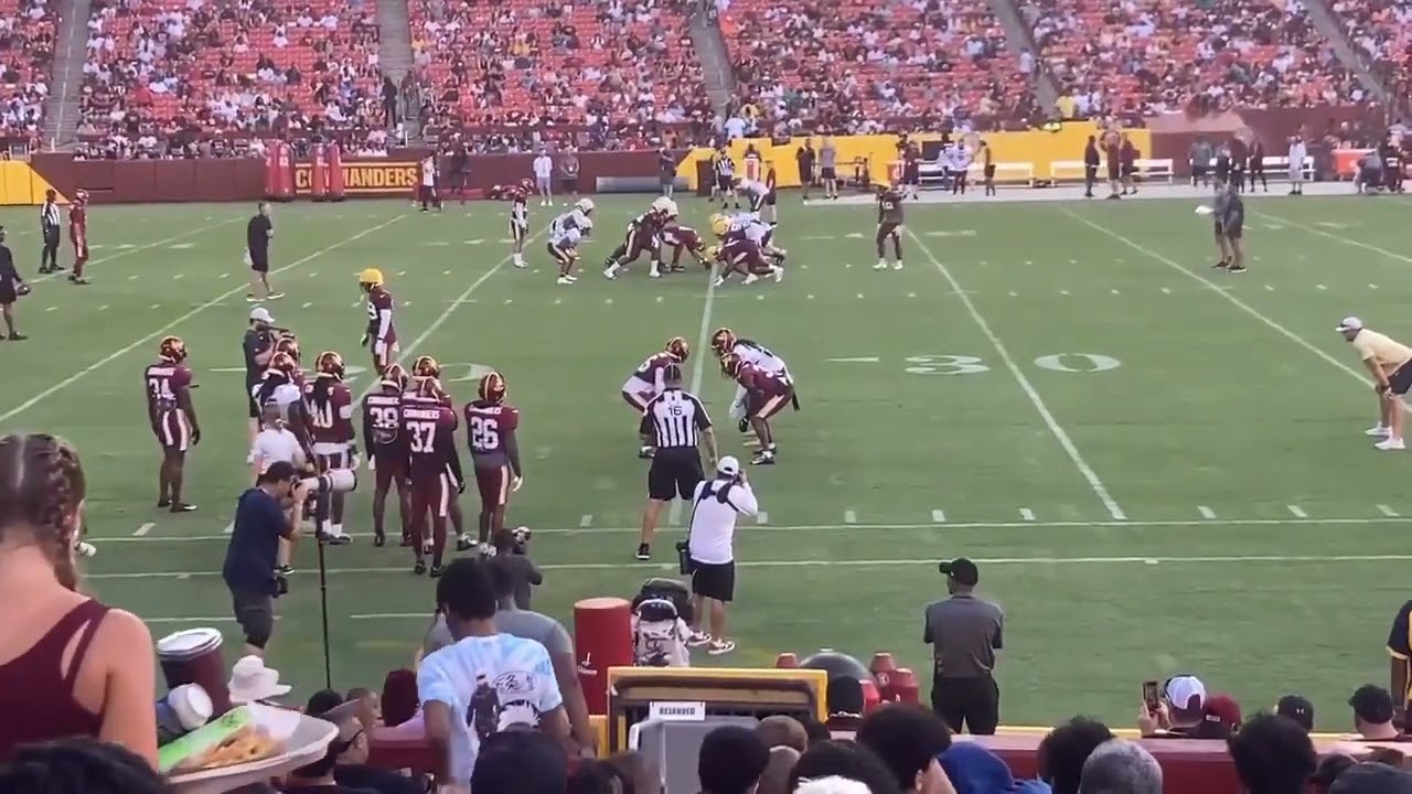 WASHINGTON COMMANDERS OPEN PRACTICE AT FED EX FIELD ON AUGUST 6, 2022 # ...