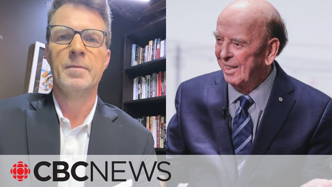 Bob Cole was the 'comfortable voice' of hockey, says Jeff Marek - YouTube