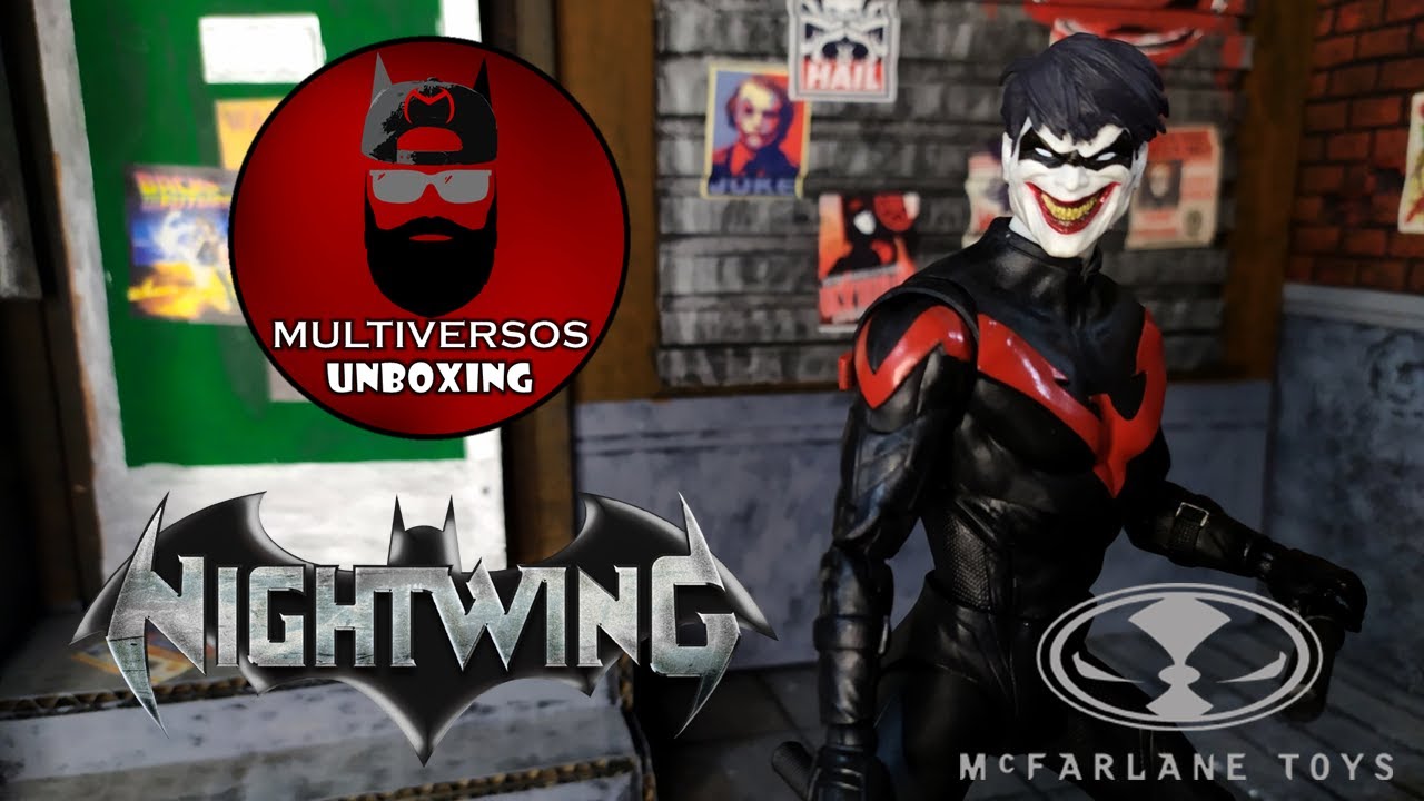 Unboxing Nightwing Infected - McFarlane Toys en español - YouTube