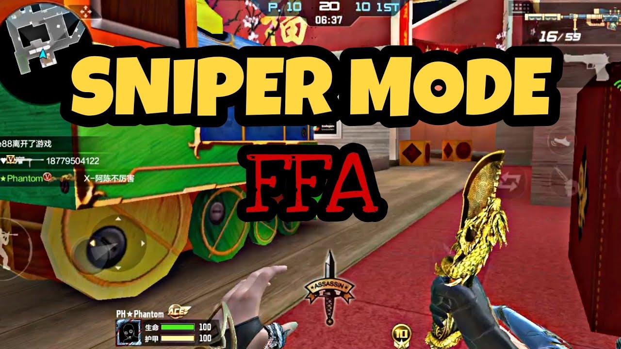How to Play FFA MODE in Crossfire Mobile? - YouTube