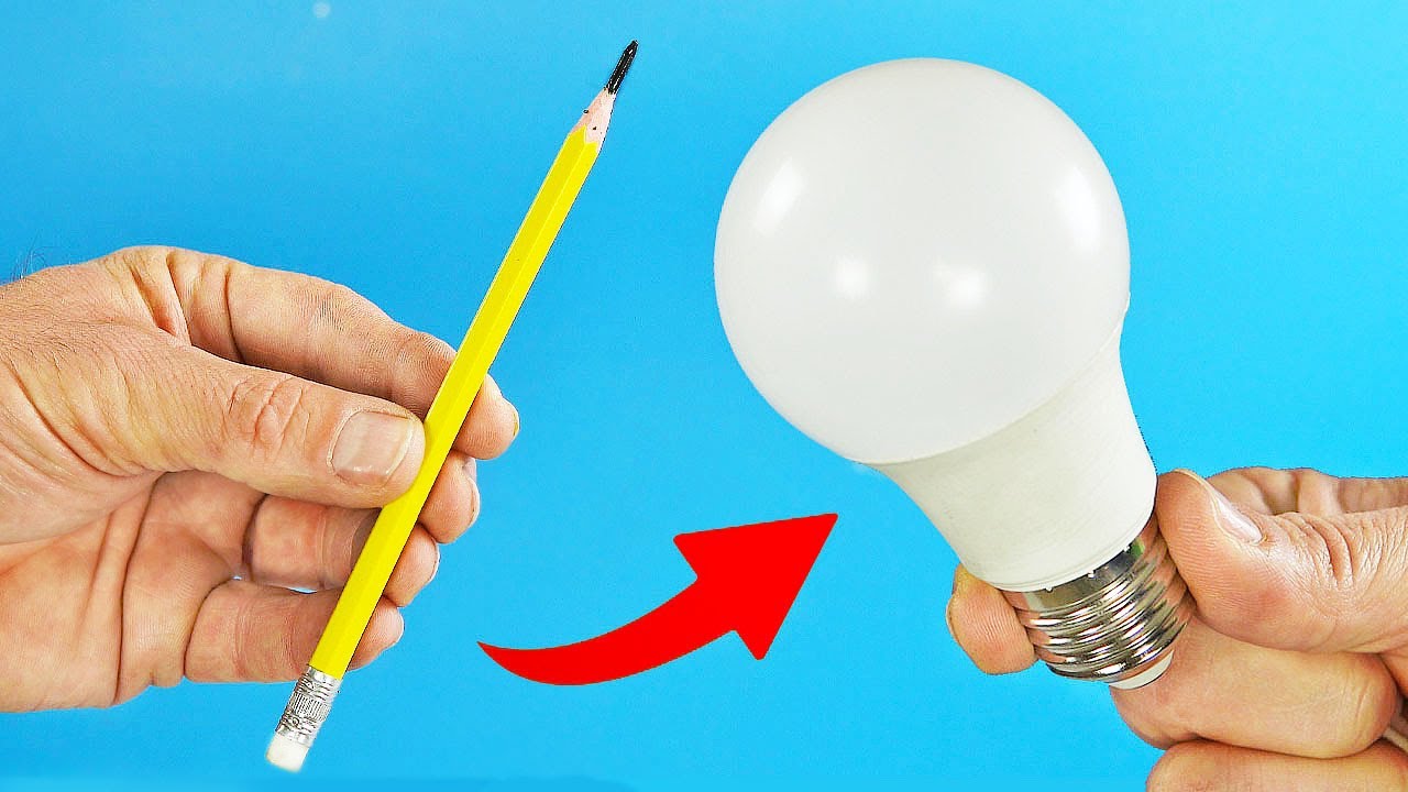 Take a Common Pencil and Fix All the Led Lamps in Your Home! How to Fix ...