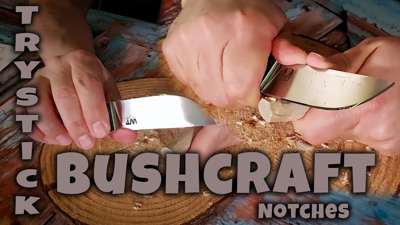 BUSHCRAFT NOTCHES | THE TRY STICK | HONING YOUR KNIFE SKILLS ...