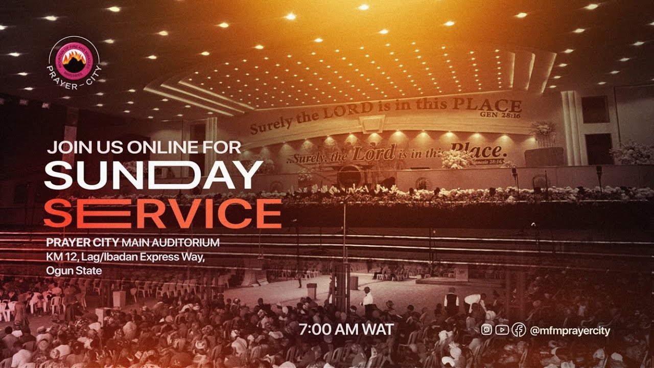 MFM PRAYER CITY SUNDAY WORSHIP SERVICE II 8TH DECEMBER, 2024 II LIVE ...