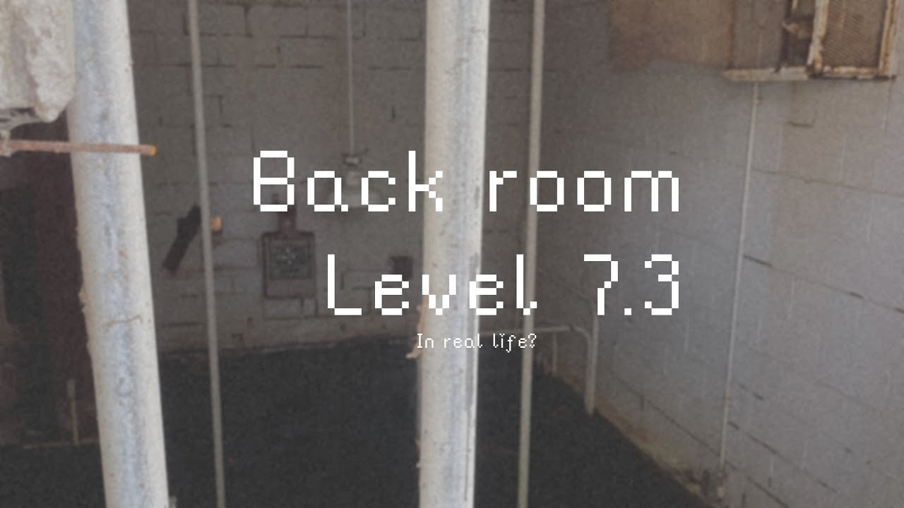Level 7.3 IRL BACKROOMS - YouTube