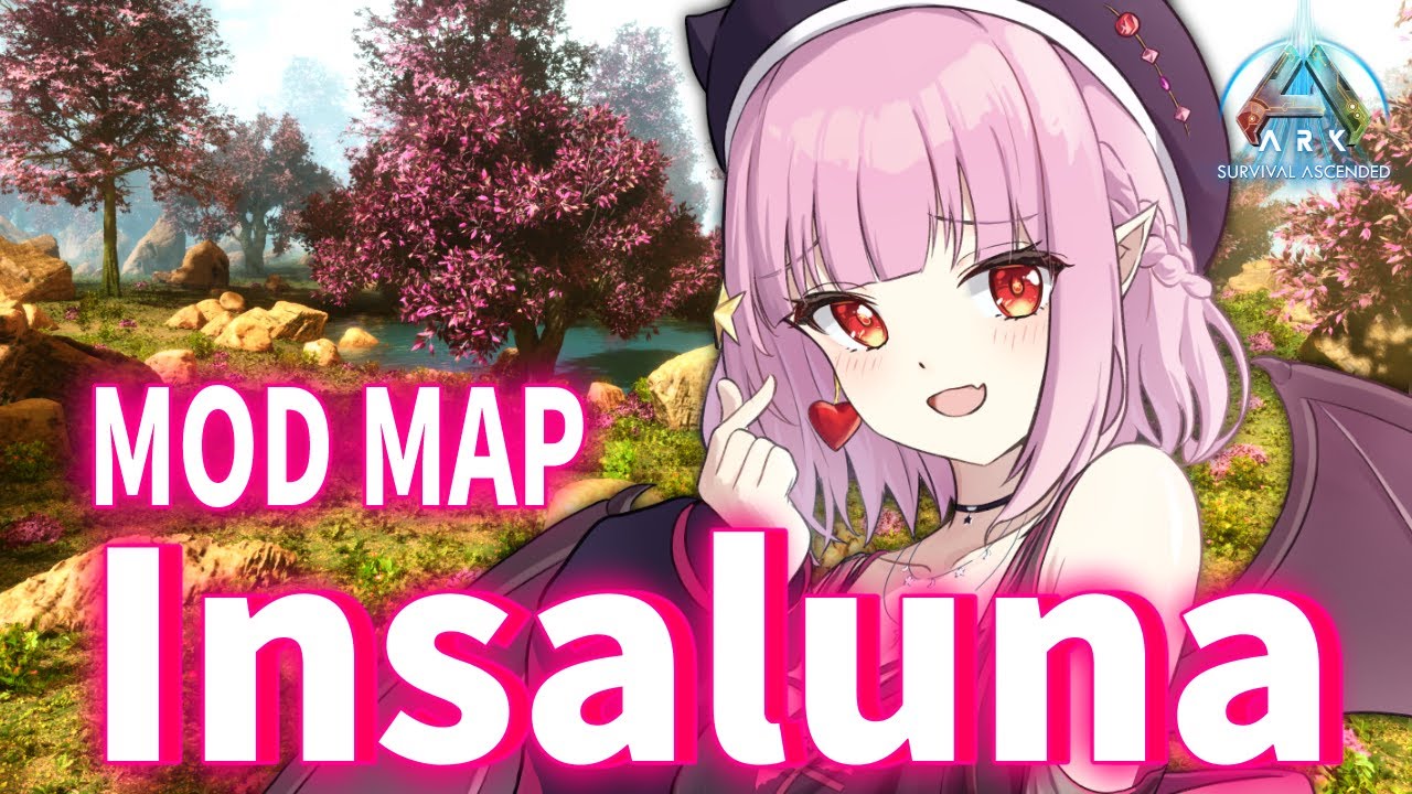 ASA / Insaluna 】どんな生物がいるんだろ？！ MODマップ『インサルナ』で遊ぶ ARK: Survival Ascended ...