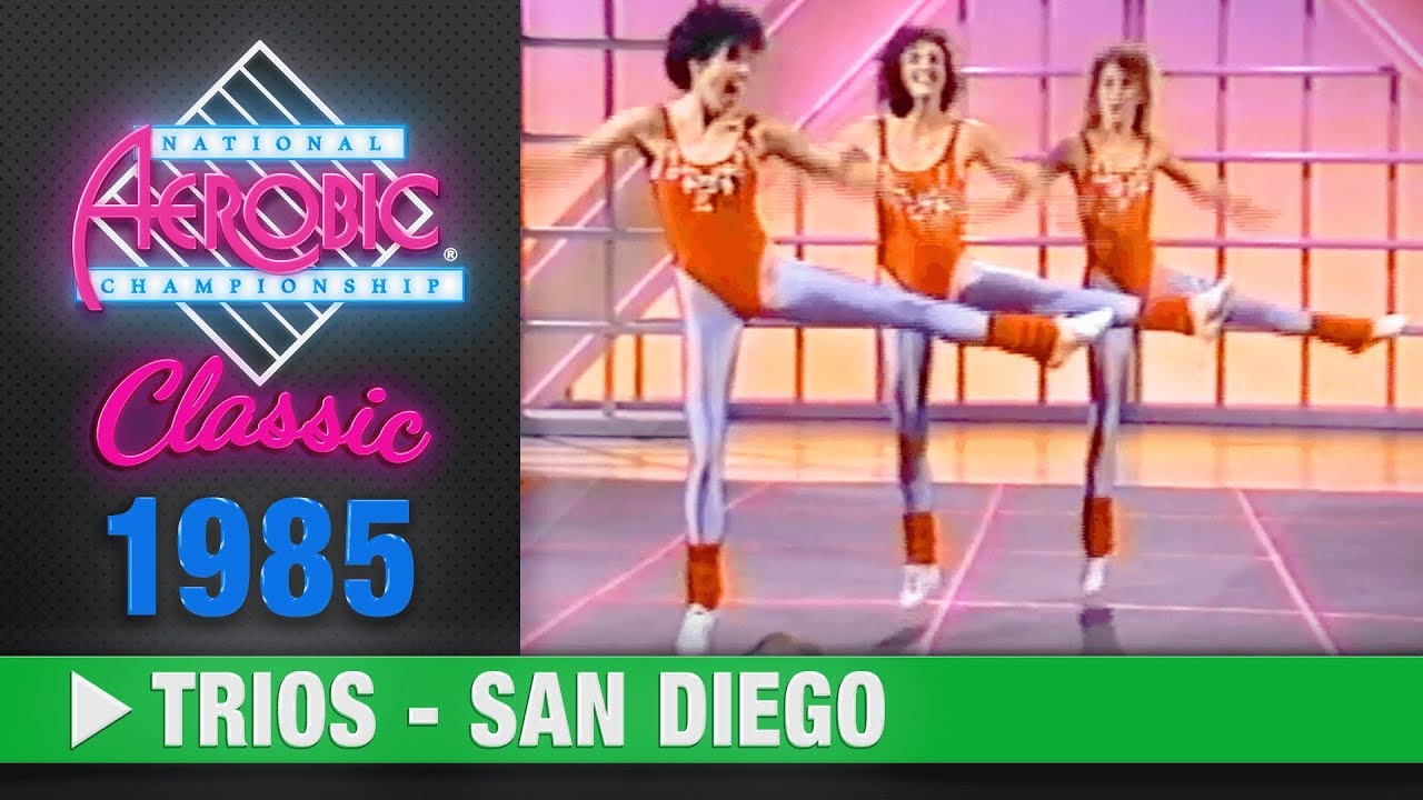 Exercise Express I TRIO I San Diego I 1985 National Aerobic ...