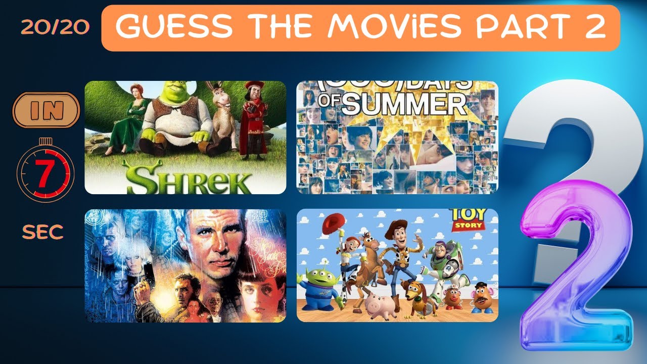 Guess the movies part 2 - YouTube