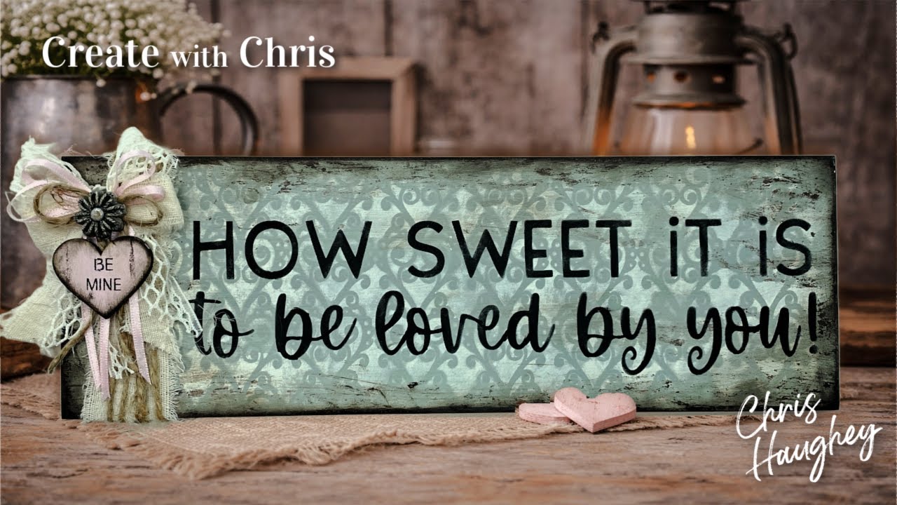 How Sweet It Is Acrylic Painting Tutorial by Chris Haughey - YouTube