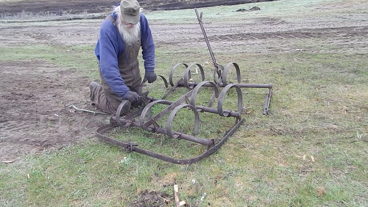 Salvaging, and modifying old implements - YouTube