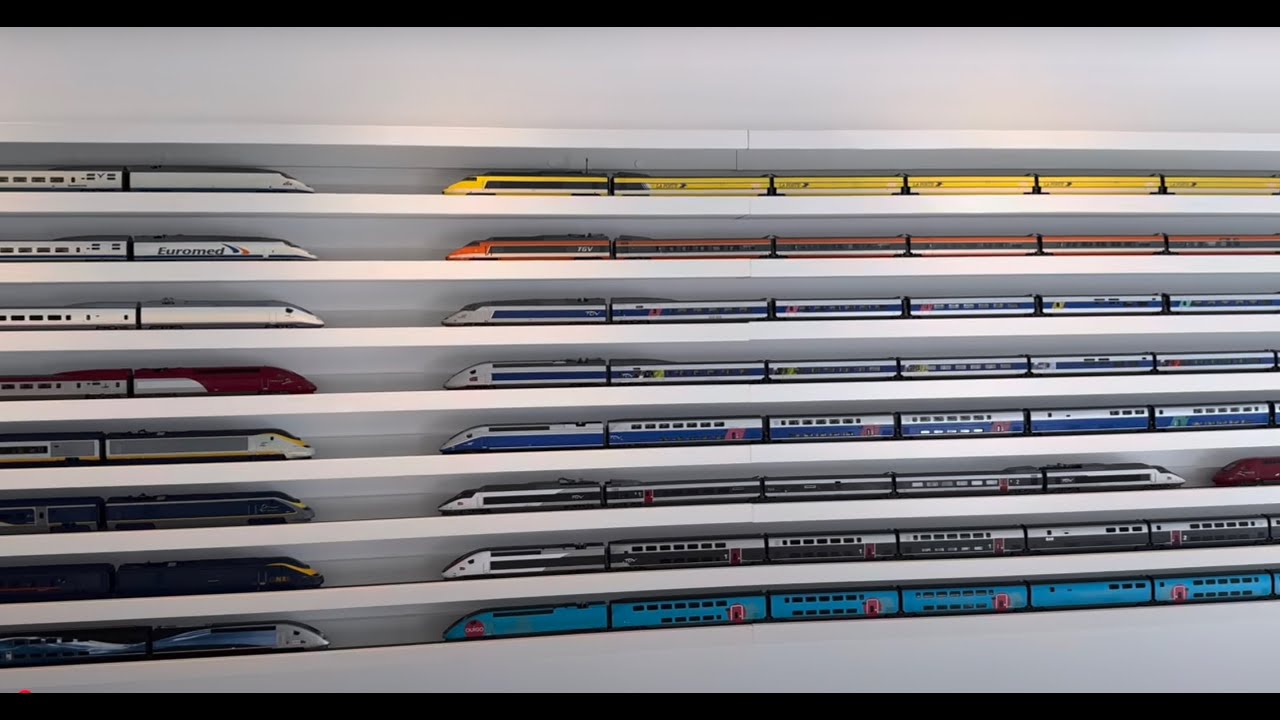 All my TGV trains - YouTube