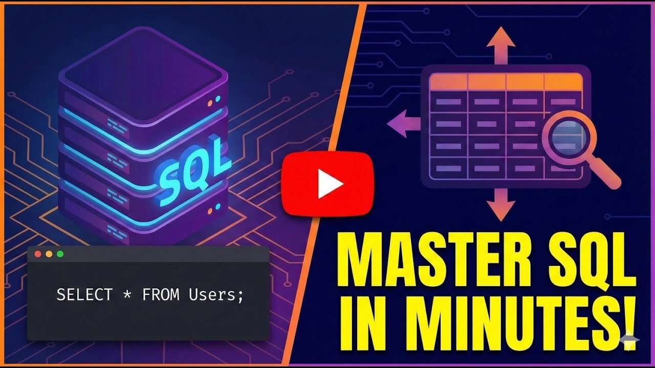 SQL STRUCTURE QUERY LANGUAGE DAY 1 - YouTube