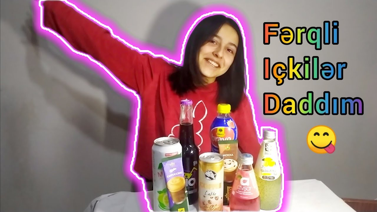 Müxtəlif içkilər daddım / İÇKİLƏR: RIO, AVŞAR, MOXİTO, BRAVO, / KOFELƏR ...