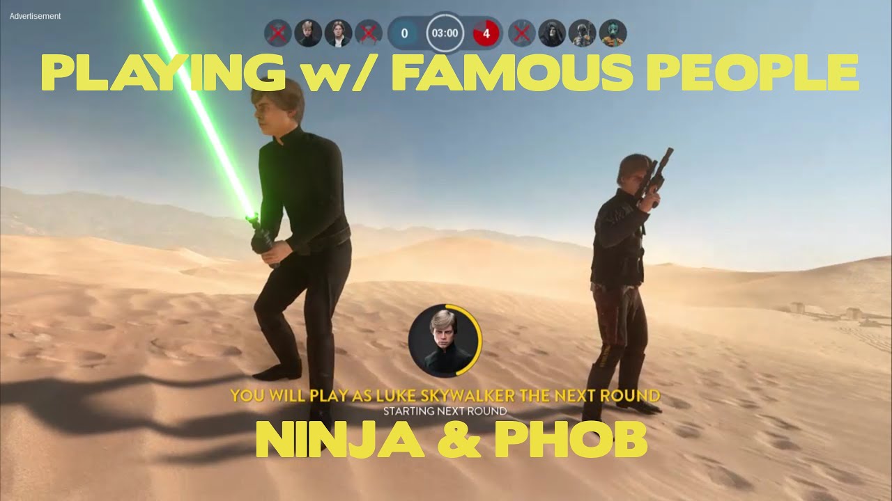 SWBF: PLAYING w/ MATTHEW SERNA & PHOB - YouTube