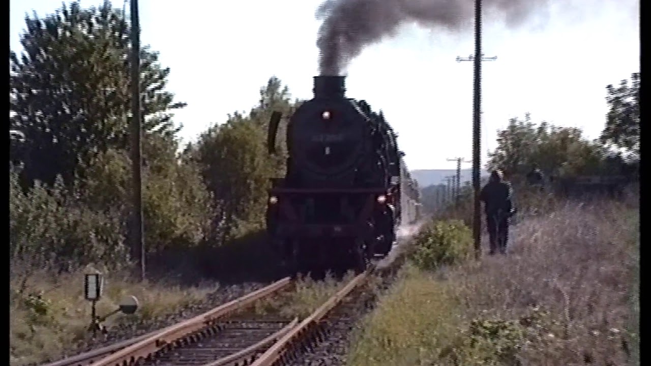 Dampf auf der OHE 7.9.1996 - YouTube