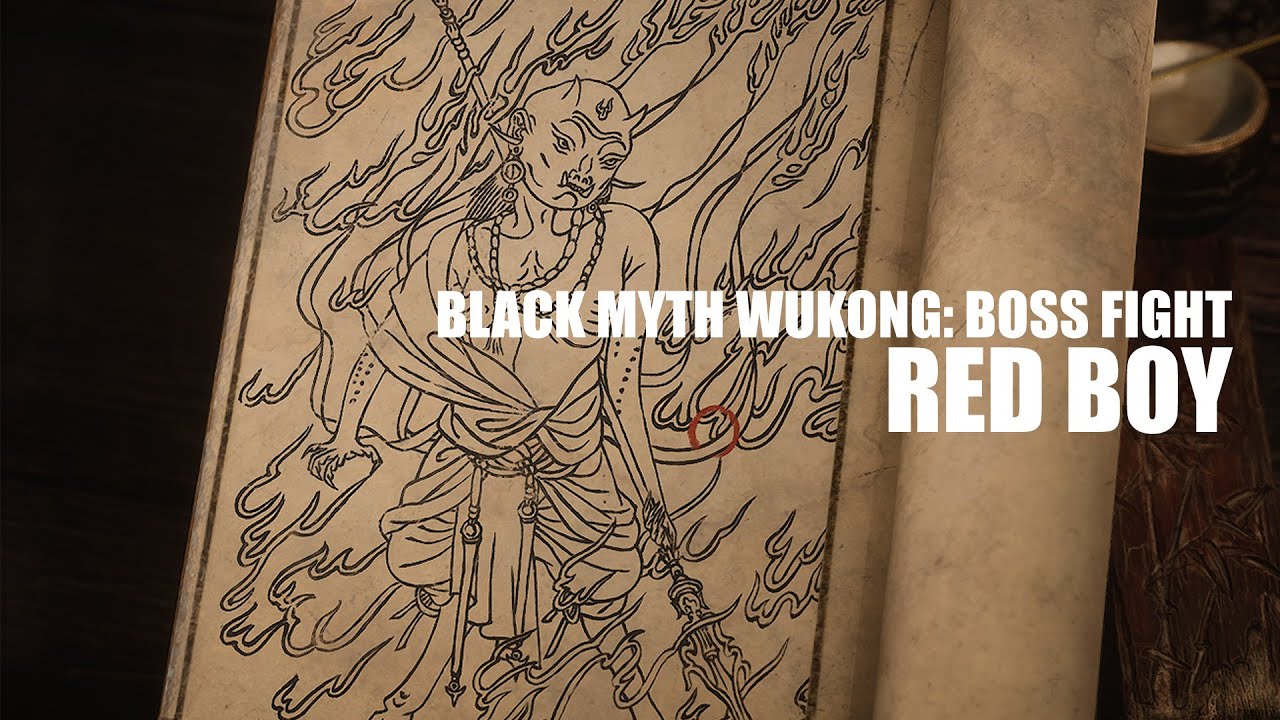 Black Myth: Wukong - Red Boy Boss Fight - YouTube