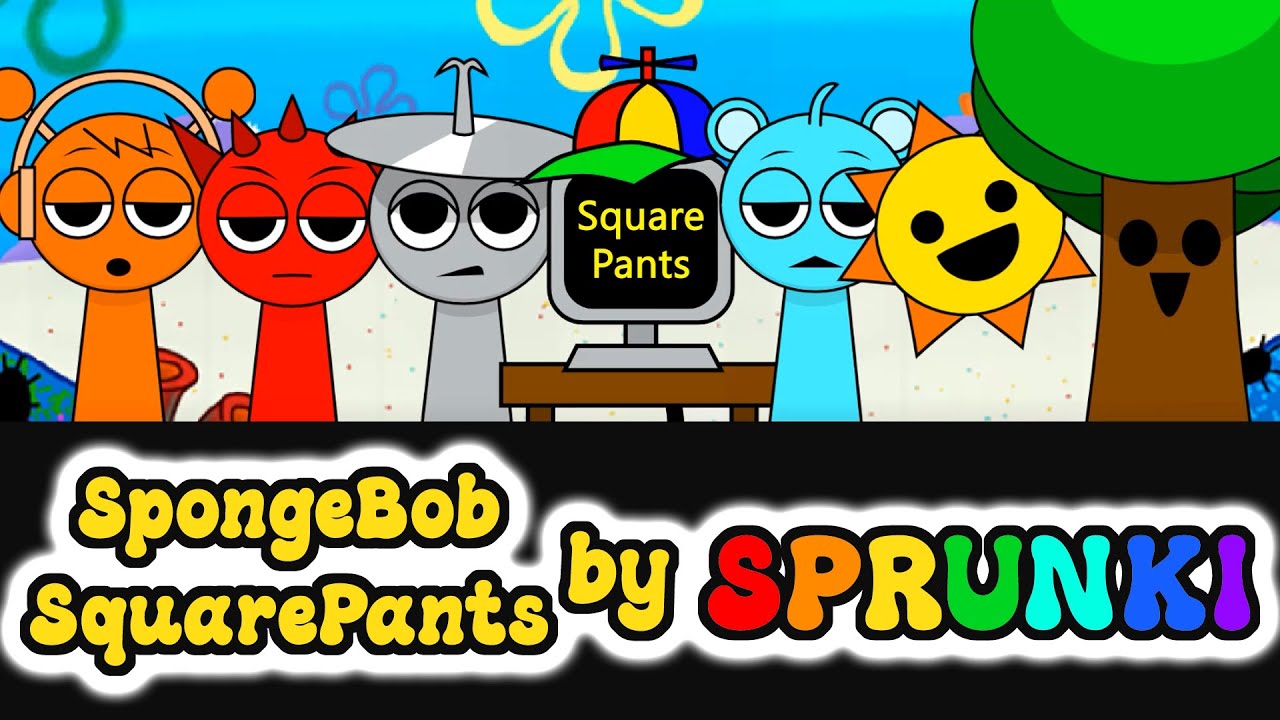 Sprunki Sing SpongeBob SquarePants Theme Song (MOD/COVER) #sprunki # ...