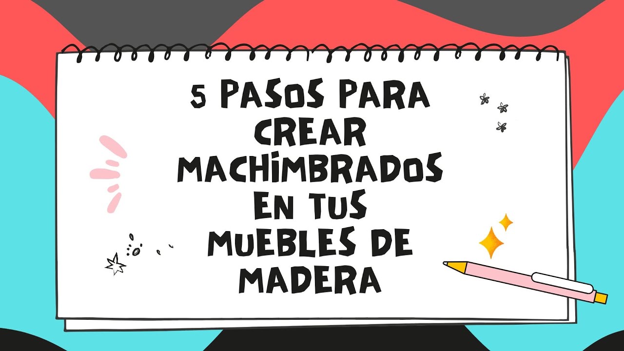 5 pasos para crear machimbrados en tus muebles de madera - YouTube