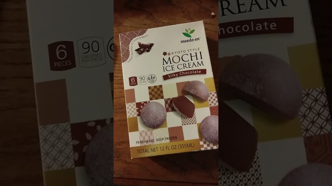 Maeda en Kyoto Style Silky Chocolate Mochi Ice Cream Review - YouTube