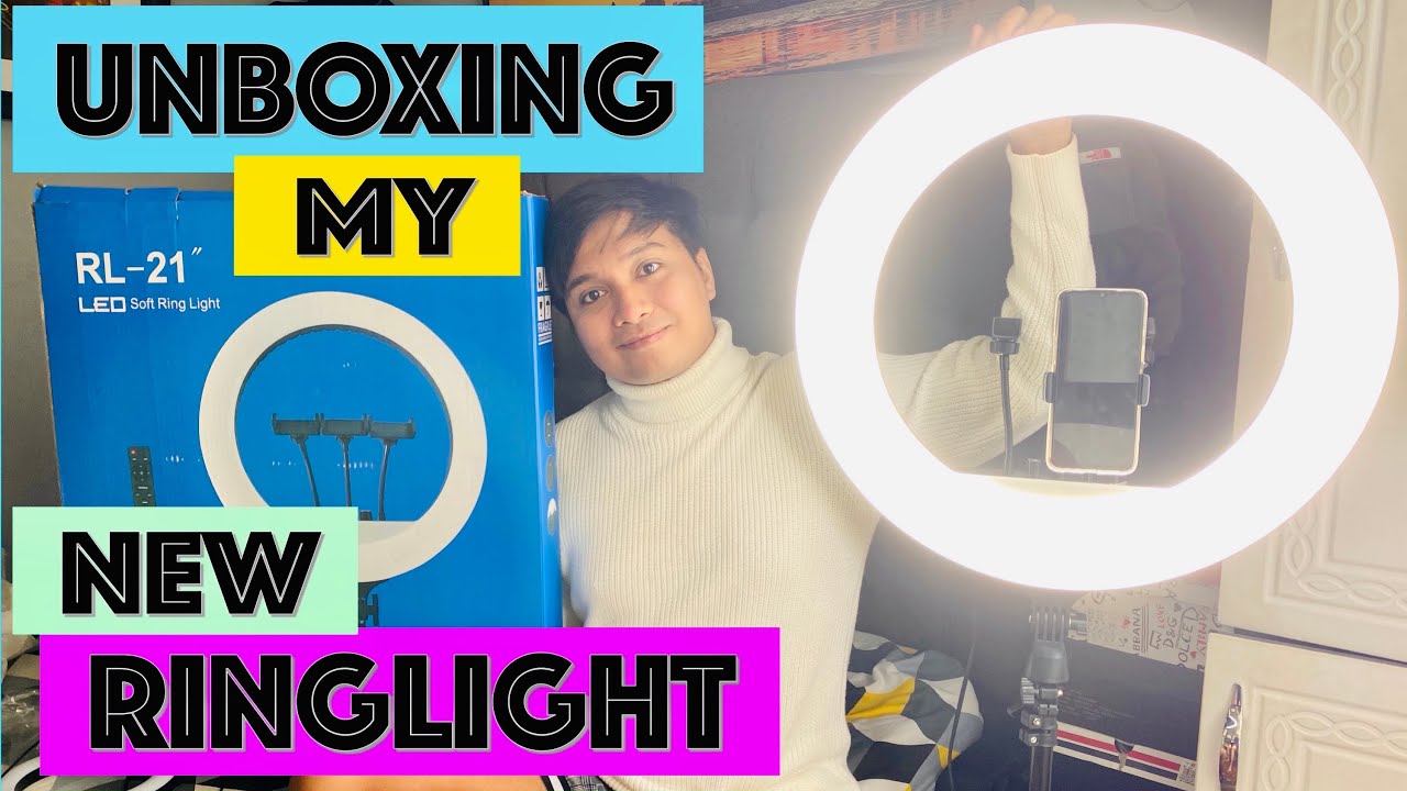 UNBOXING MY NEW RING LIGHT/VLOG#72 - YouTube