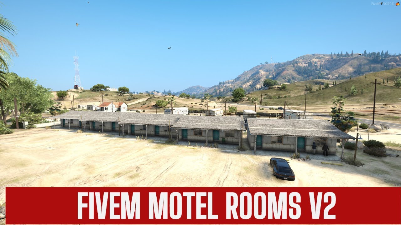 Fivem Motel Rooms v2 Interior & map for FIVEM MLO | GTA V - YouTube
