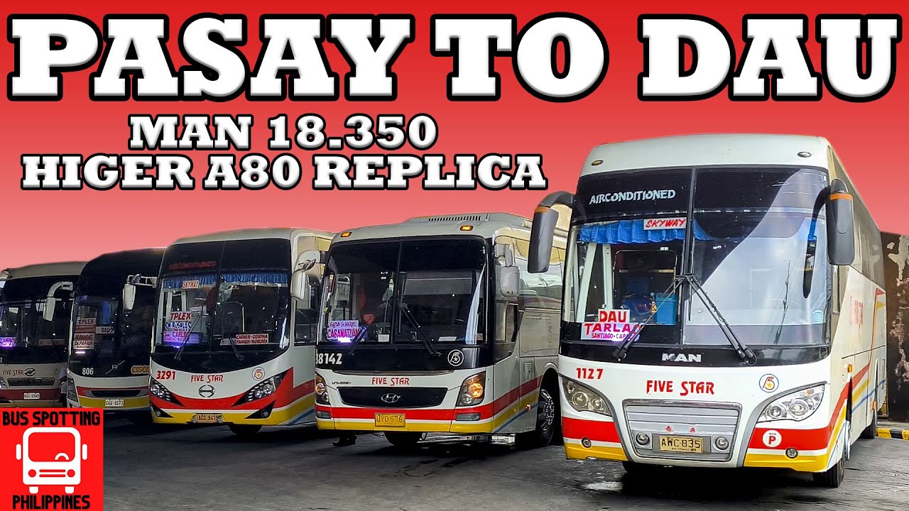MABIBILIS BA TALAGA ANG MGA MAN BUSES? | Pasay to Dau Onboard Five Star ...