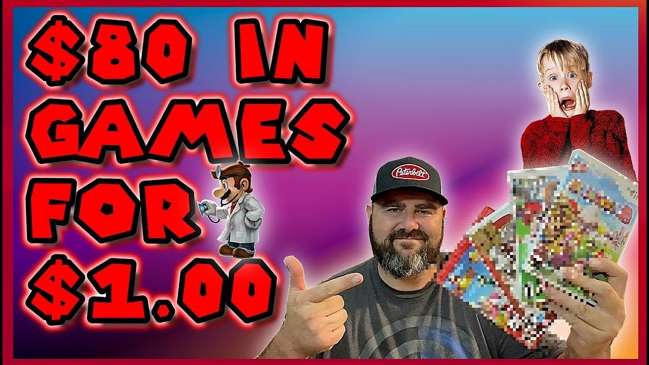Found $80 Worth Of Games For Less Than $1.00... - YouTube