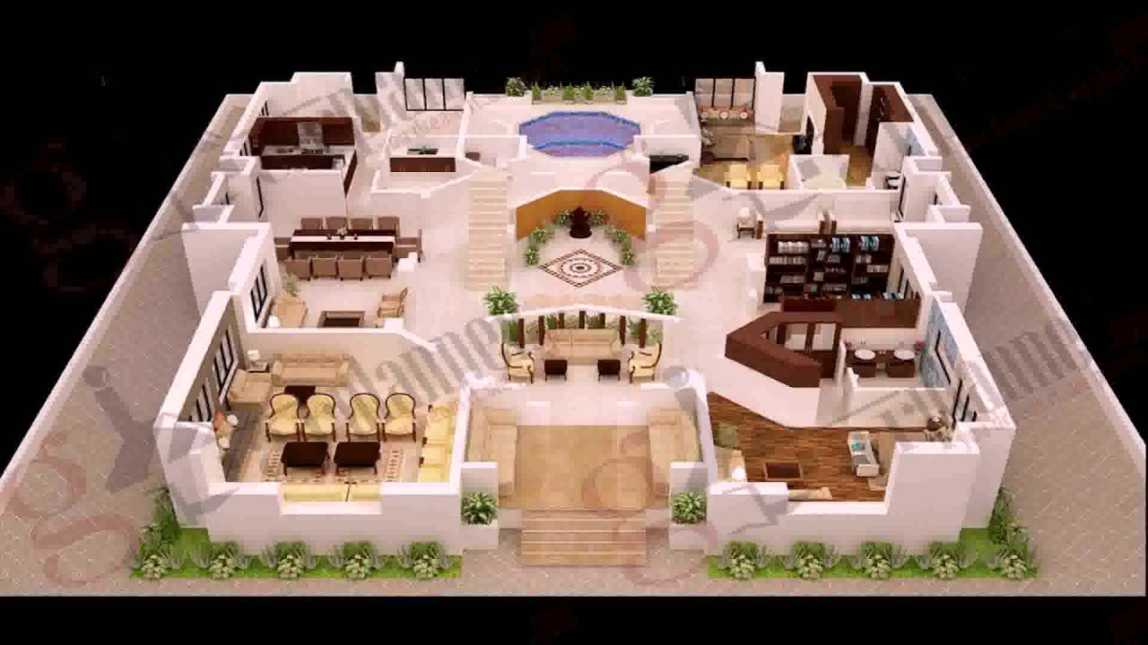 Indian House Plans With Swimming Pool (see description) - YouTube