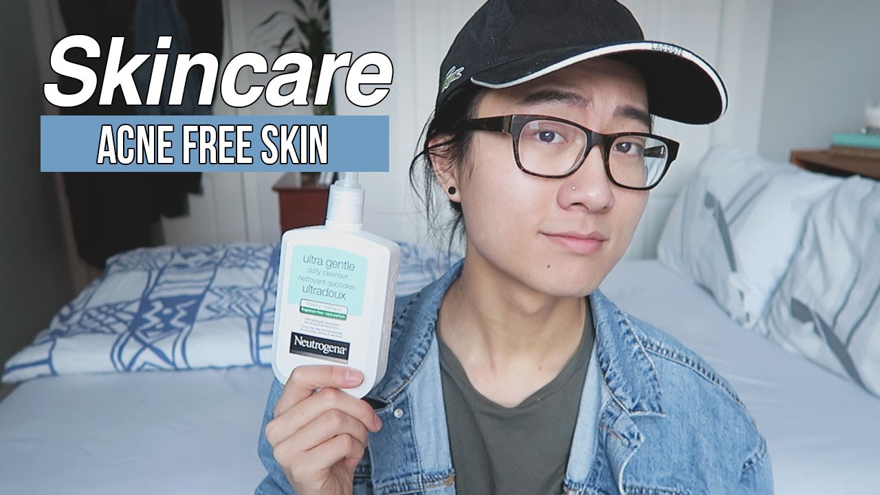 Clear Skin Care Routine - Oily & Acne Prone - YouTube