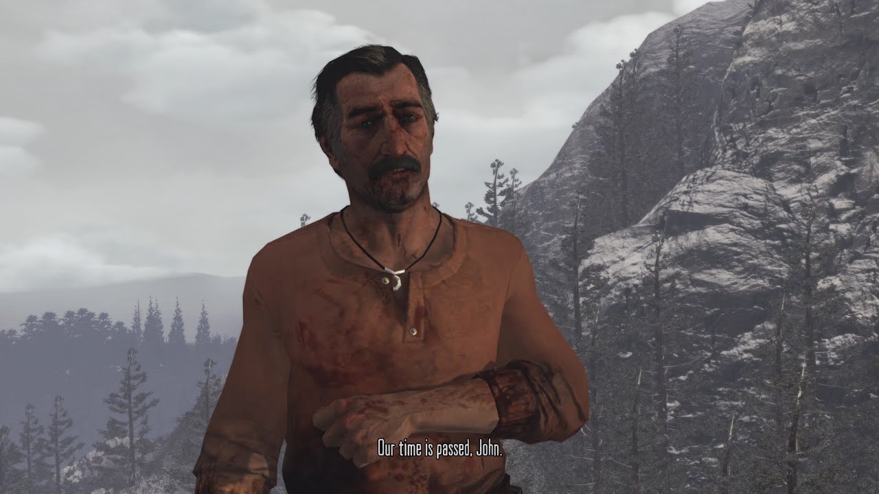 The death of Dutch van der Linde - Red Dead Redemption 1 PC Port - YouTube