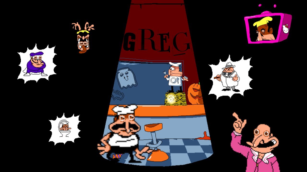 Pizza Tower Mods : Greg (Halloween special) - YouTube