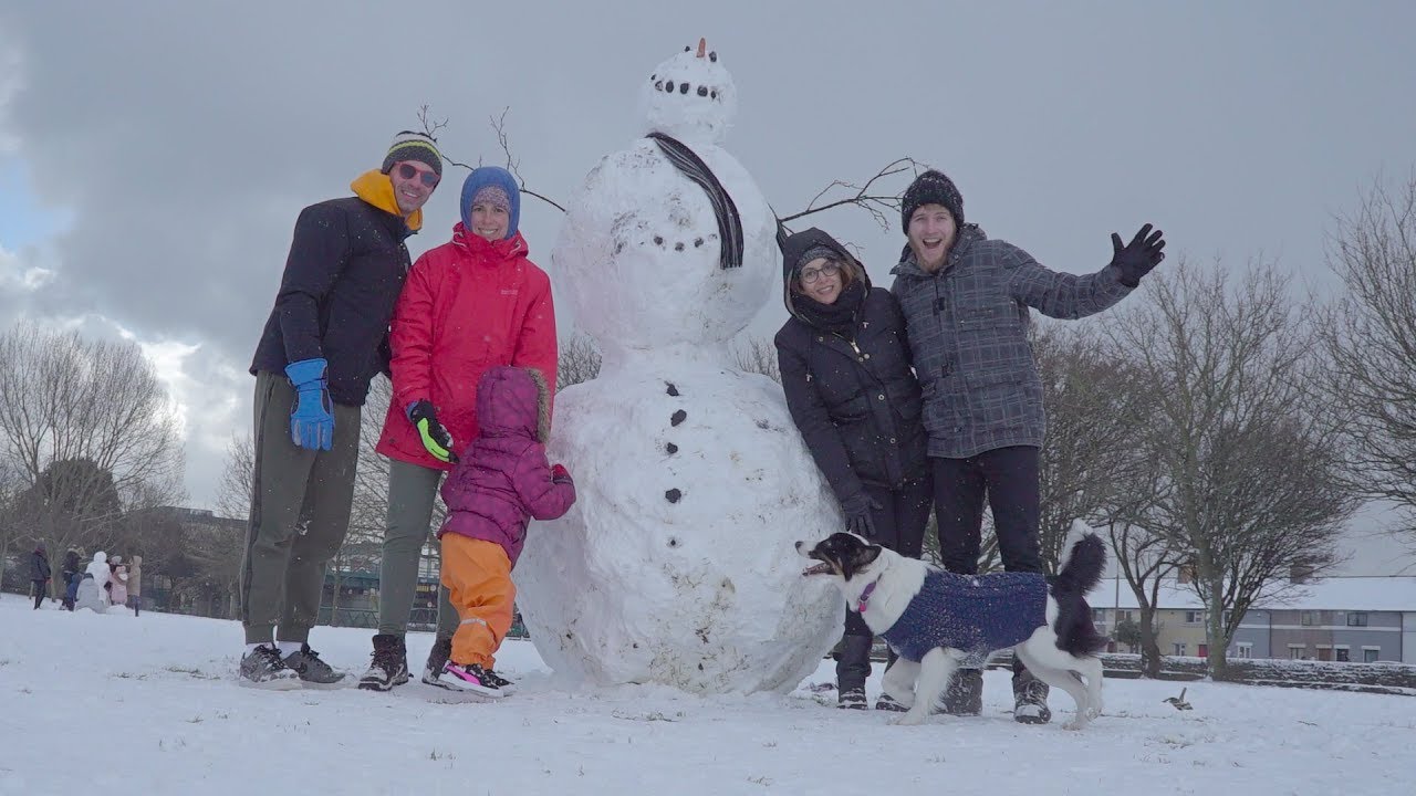 Dia 01 - Nevando em Dublin - YouTube