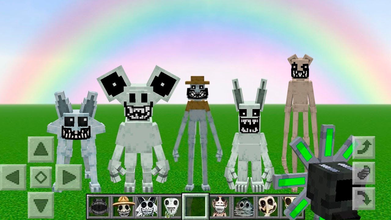 Zoonomaly ADDON in MINECRAFT PE - YouTube