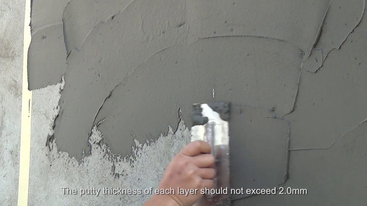 Natural Stone Paint Application Steps (Stone-like effect) - YouTube