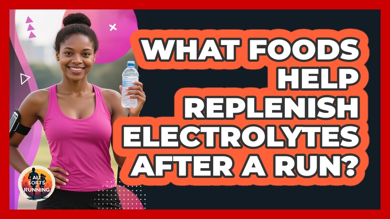 What Foods Help Replenish Electrolytes After A Run? - YouTube