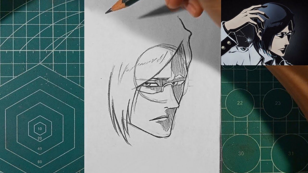 How to Draw URYUU ISHIDA | BLEACH Thousand Year Blood War Part 2 - YouTube