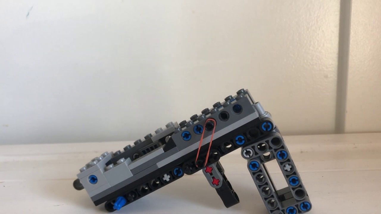 lego glock tutorial/instructions working blowback shell ejecting, and ...