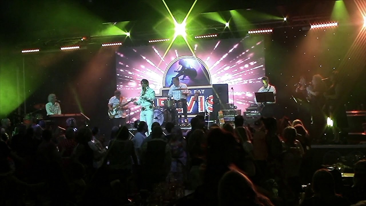 Steve Halliday and the Vegas band at Porthcawl Elvis weekender - YouTube