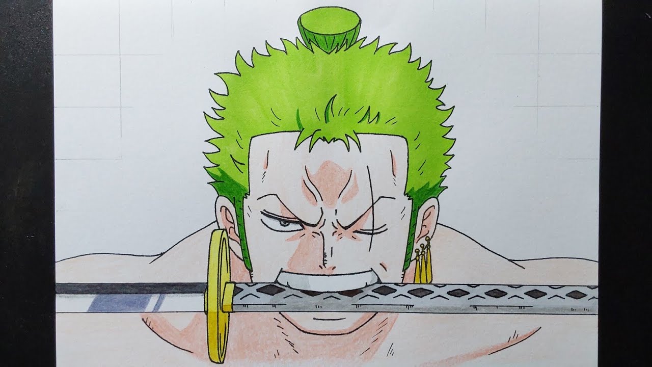 How to draw Zoro - YouTube