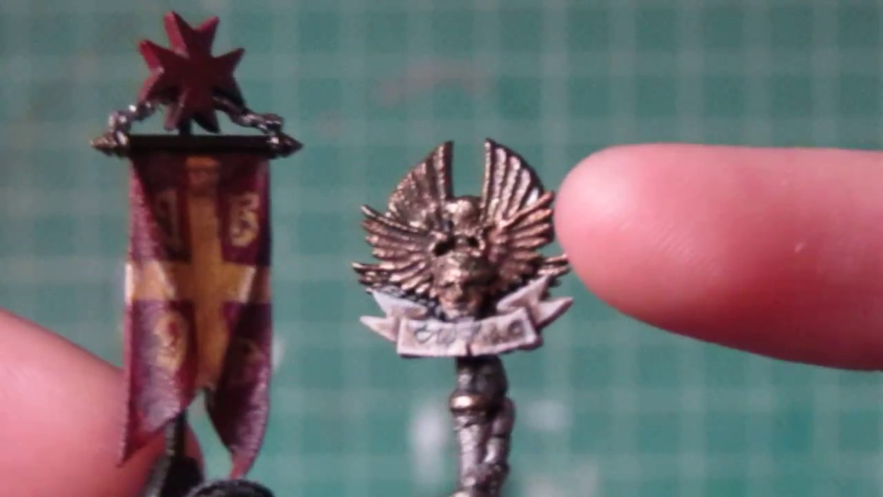 Byzantine Space Marines progress - YouTube