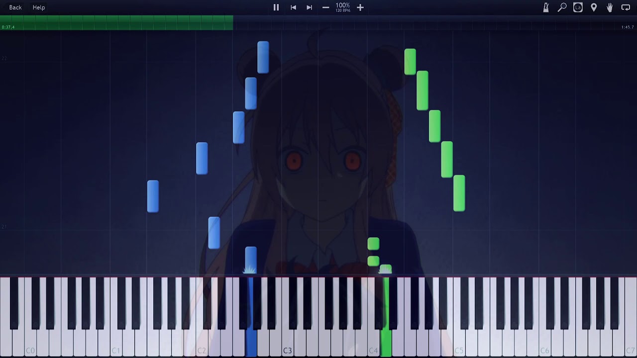 Happy Sugar Life Ending SWEET HURT ReoNa PIano - YouTube