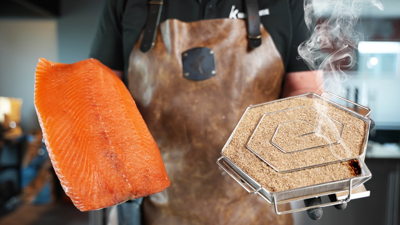 Zalm Koud Roken op de BBQ | Kolenboertje - YouTube