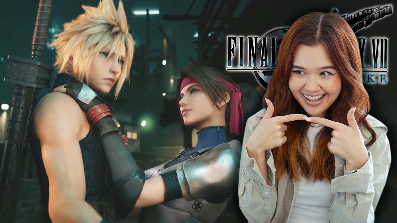 Cloud and JESSIE? | First Time Playing Final Fantasy 7 Remake! (part 2 ...