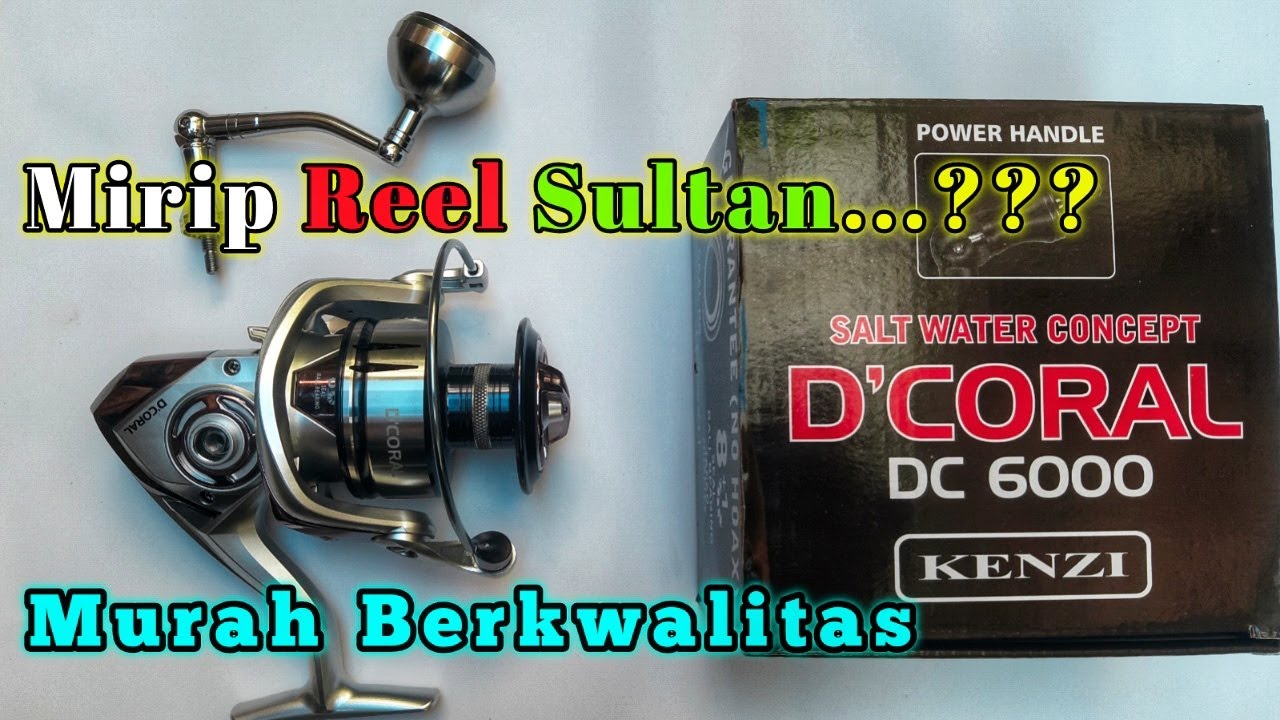 REEL PANCING MURAH Kwalitas bagus mirip piranty mahal || REEL KENZI D ...
