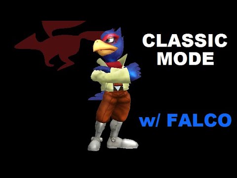 Super Smash Bros. Melee- Classic Mode w/ Falco - YouTube