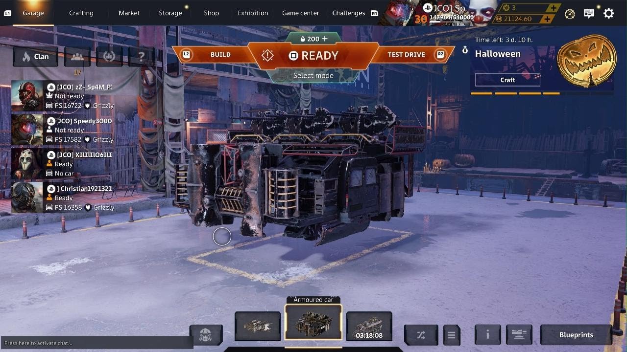 Crossout Clan War - JCO vs PIECE - YouTube